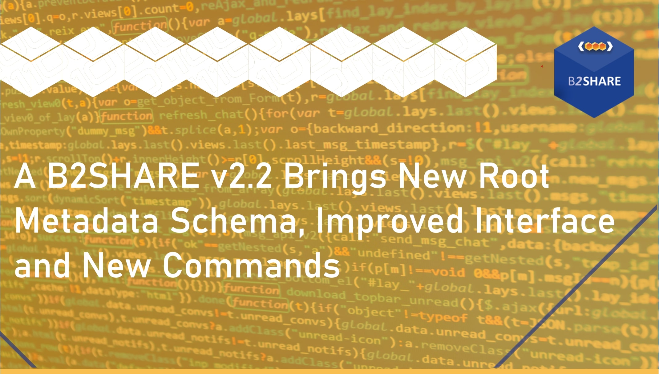 B2SHARE v2.2 Brings New Root Metadata Schema, Improved Interface and New Commands | EUDAT